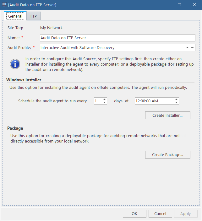 Adding FTP Audit Sources (Administration Guide) - Alloy Discovery | Alloy Software Docs