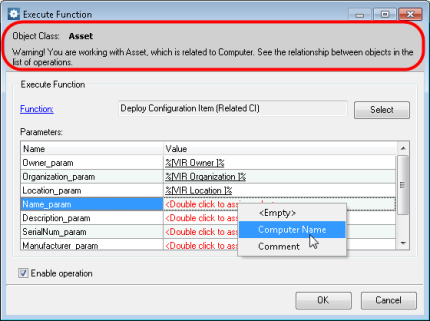Act on Related Object (Administration Guide) - Alloy Navigator | Alloy Software Docs