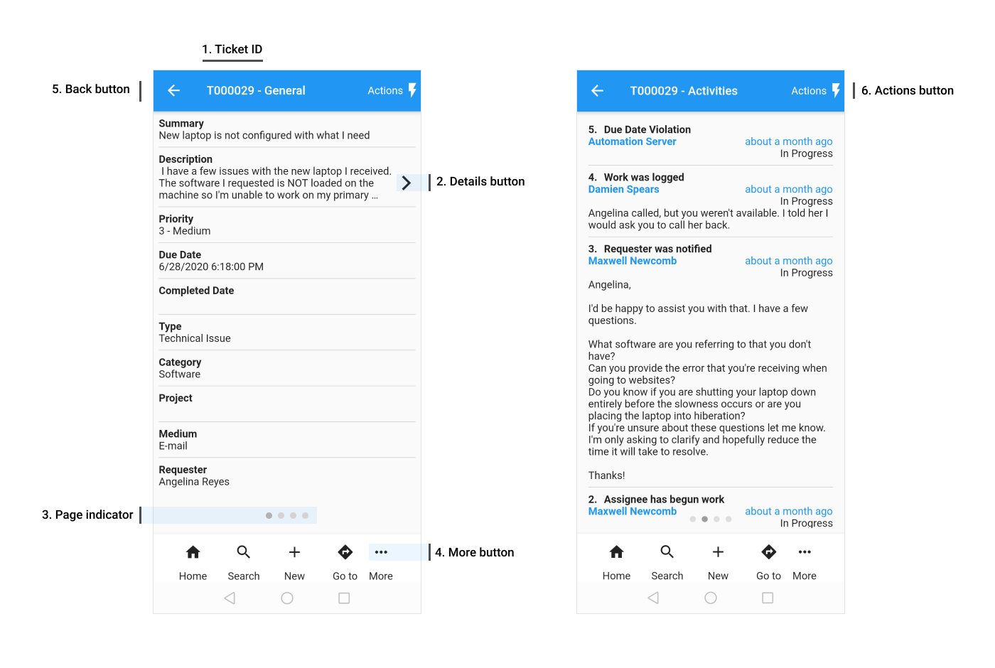 Viewing object details (Mobile App User's Guide) - Alloy Navigator | Alloy Software Docs