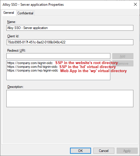 Configuring SSO authentication with AD FS (Admin Settings & Desktop App Help) - Alloy Navigator ...