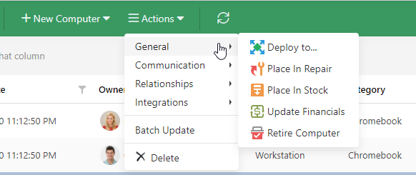 Performing Workflow Actions Web App Help Alloy Navigator Alloy