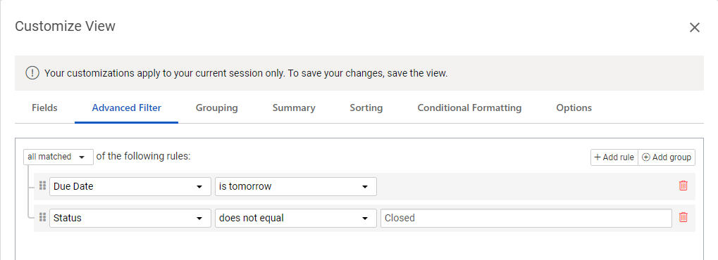 Improving view performance (Web App Help) - Alloy Navigator | Alloy Software Docs