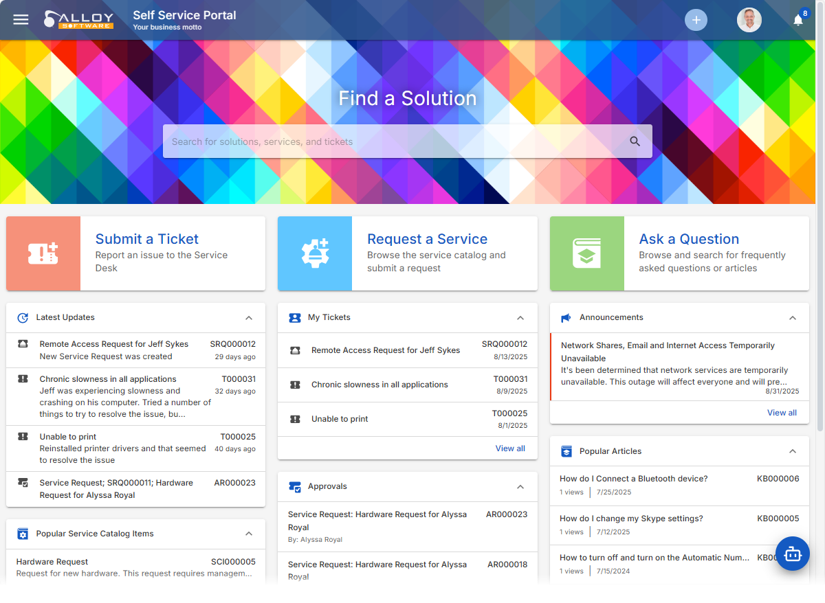 Customizing your SSP homepage with pre-defined templates ...