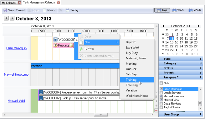 Configuring Personal Work Calendars (How-to) - Alloy Navigator | Alloy ...