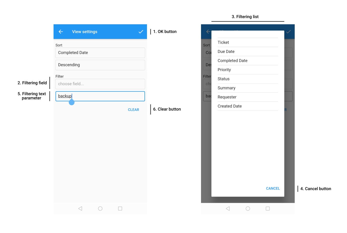 Applying Additional Filters Mobile App User s Guide Alloy Navigator Alloy Software Docs