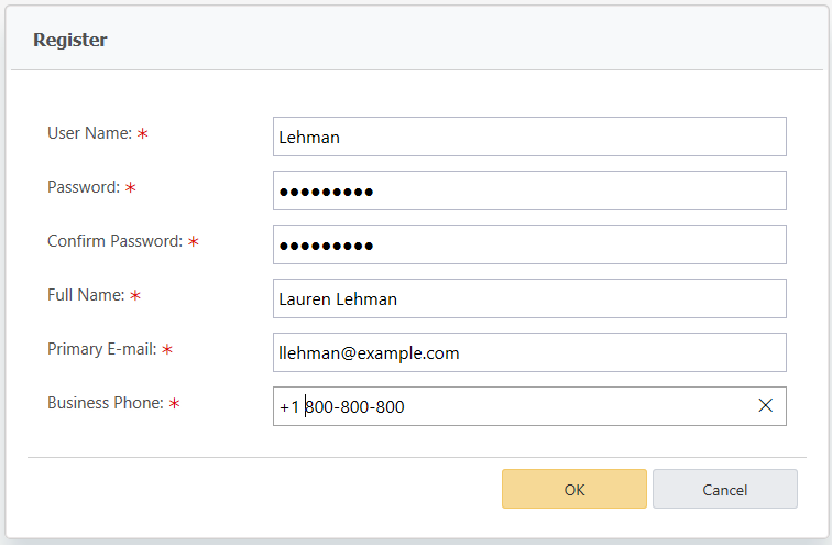 Setting Up Self-Registration (Administration Guide) - Alloy Navigator Express | Alloy Software Docs