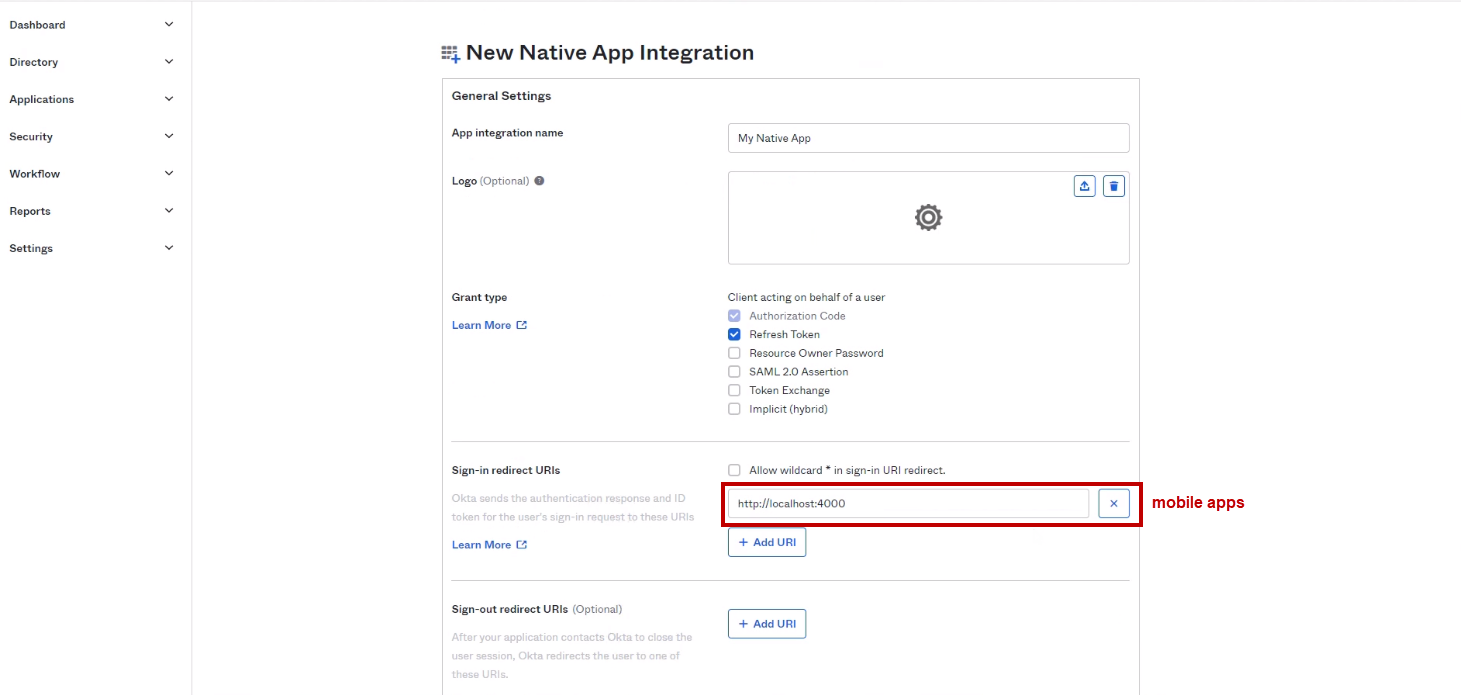 Configuring Sso Authentication With Okta Admin Settings And Desktop App