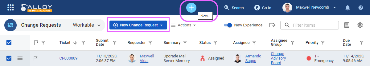 Adding records (Web App Help) - Alloy Navigator Express | Alloy Software Docs