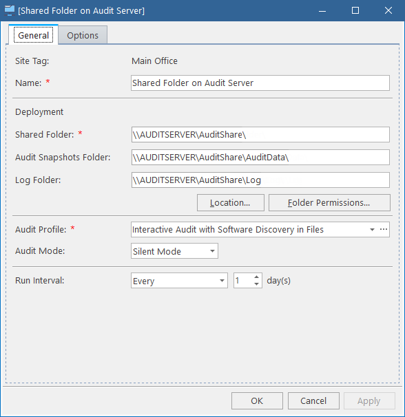 Adding Network Folder Audit Sources Network Inventory Guide Alloy