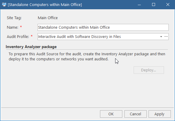 Adding Portable Audit Sources (Network Inventory Guide) - Alloy Navigator Express | Alloy ...