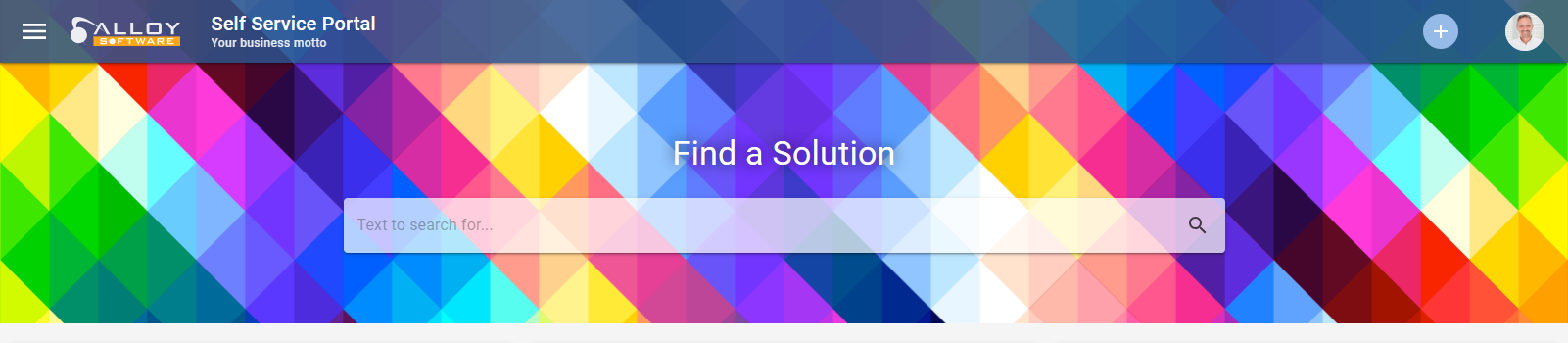 Customizing the header image